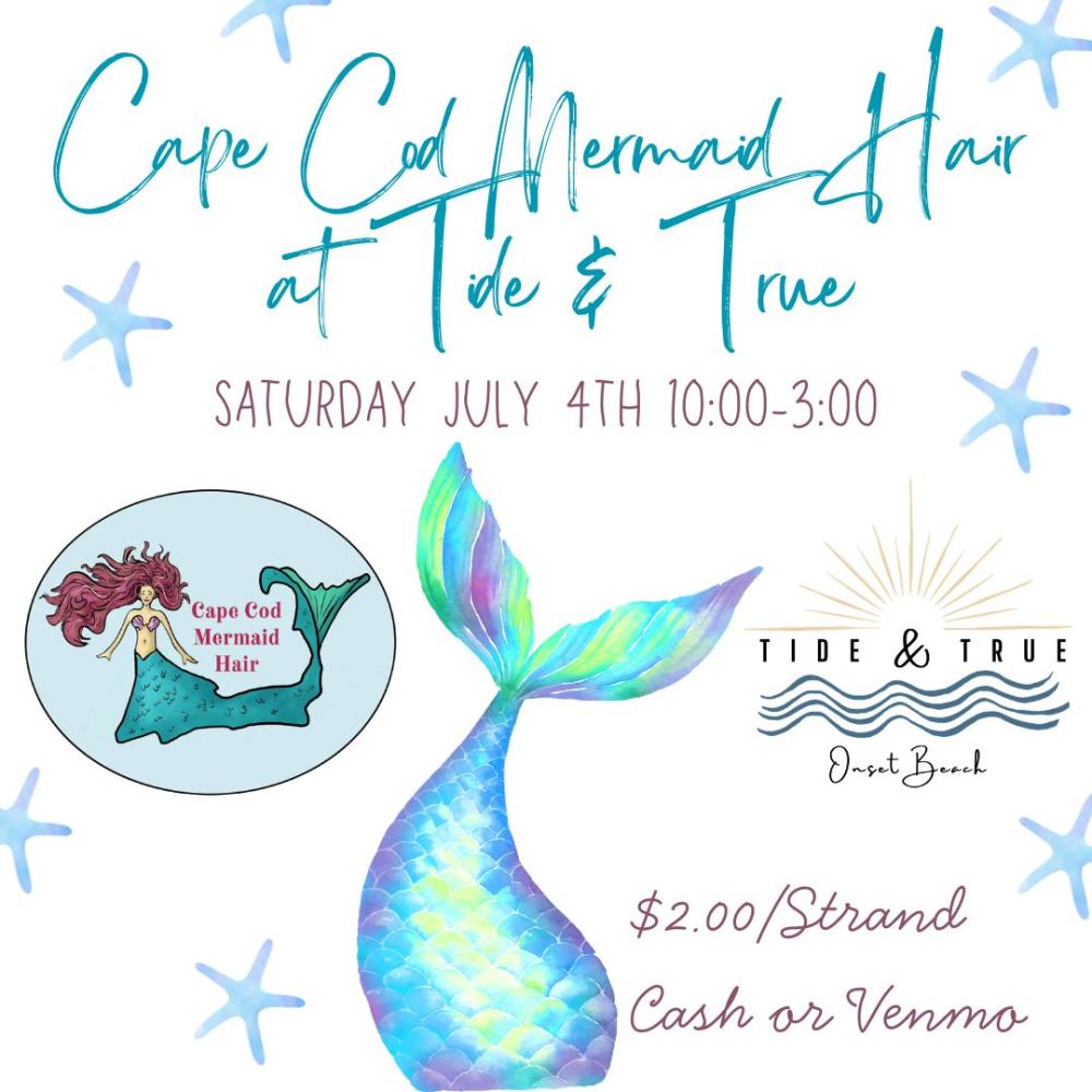Cape Cod Mermaid Hair Pop Up at Tide & True | Wareham
