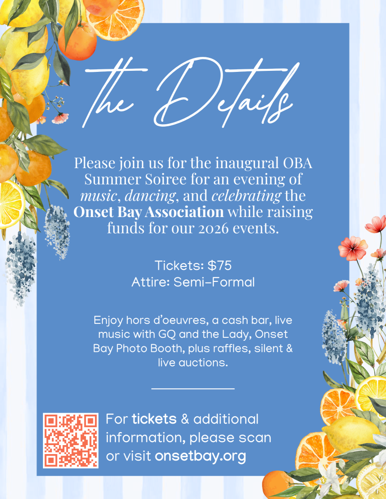 OBA Soiree Fundraiser on 7/11 at The Bay Pointe Club! | Wareham